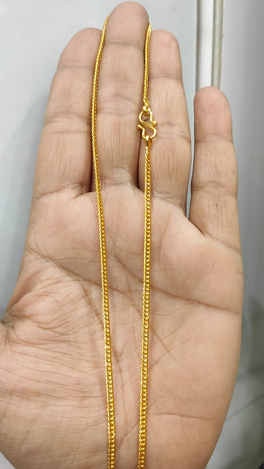 25 Milligram Gold Forming Chain By Chokerset WAC708 – CHOKERSET